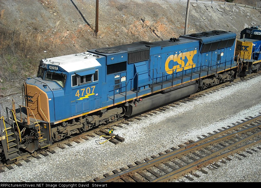 CSX SD70AC 4707